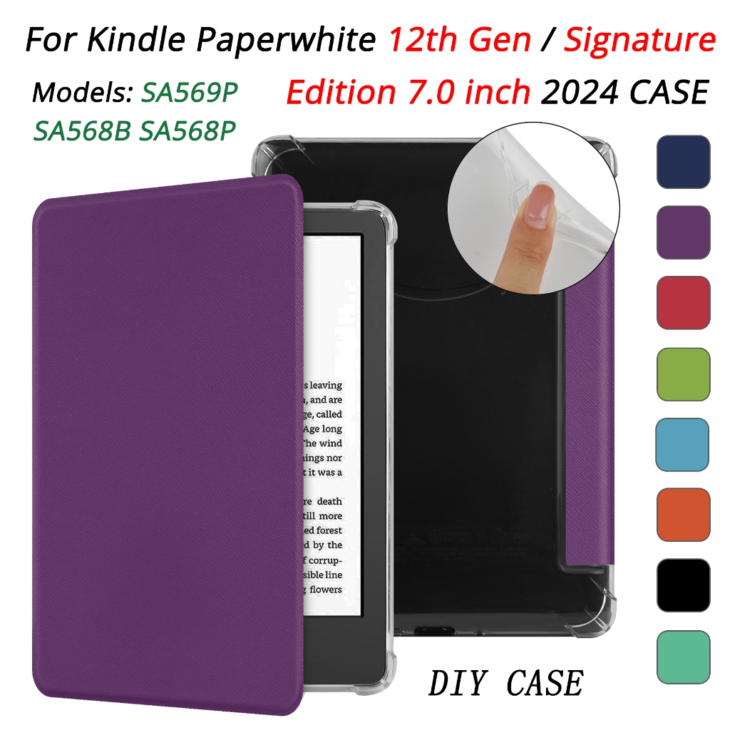 For Kindle Paperwhite 12th Gen 7.0 inch 2024 Cover High quality TPU ...