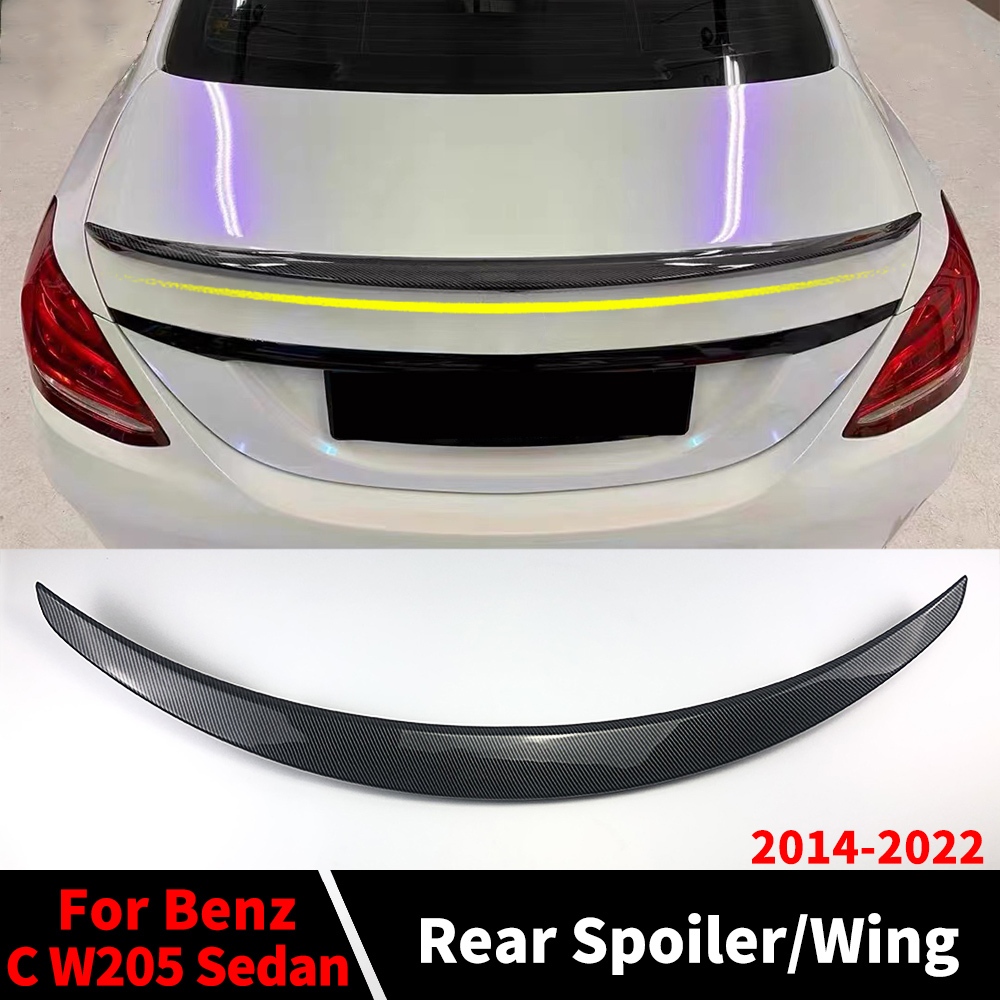 Rear Spoiler Wing Tuning Accessories Racing Trunk Boot Lip For Mercedes ...