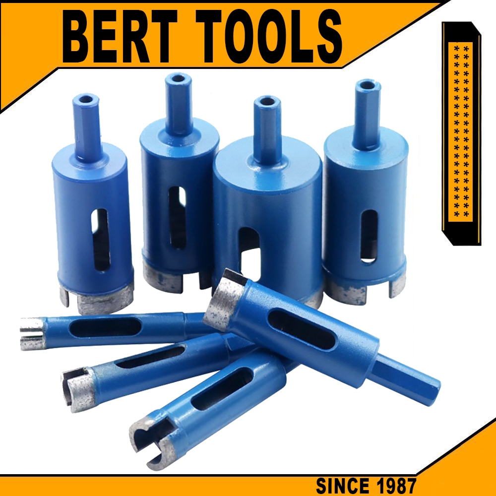 BERT🇵🇭｜Tile Hole Cutter Serrated Brazing Tile Core Drill Bits Sets with ...