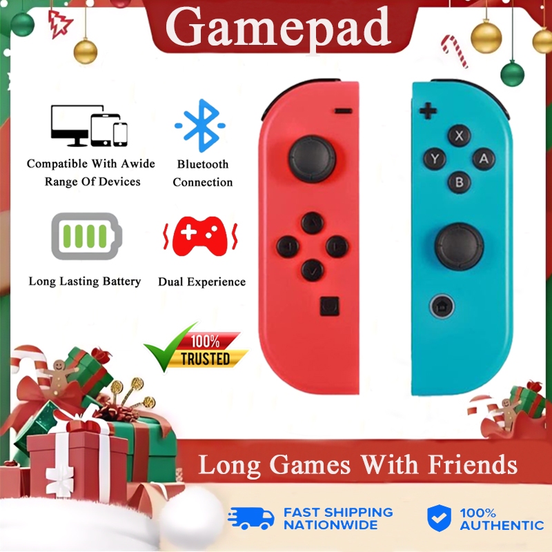 Ovleng Twin Double Motor Vibration Wireless Game Controller for ...