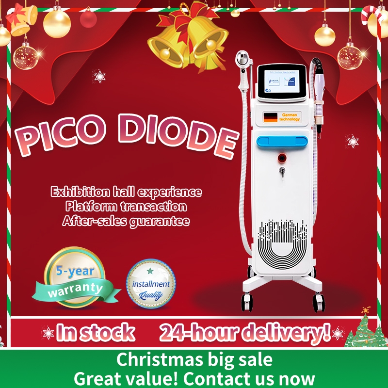2 In 1 Diode Laser Hair Removal Pico Laser Machine IPL Laser Hair ...