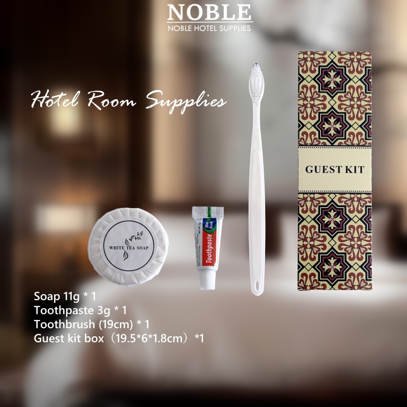 Noble hotel supplies Hotel Amenities High end hotel morning toiletries ...