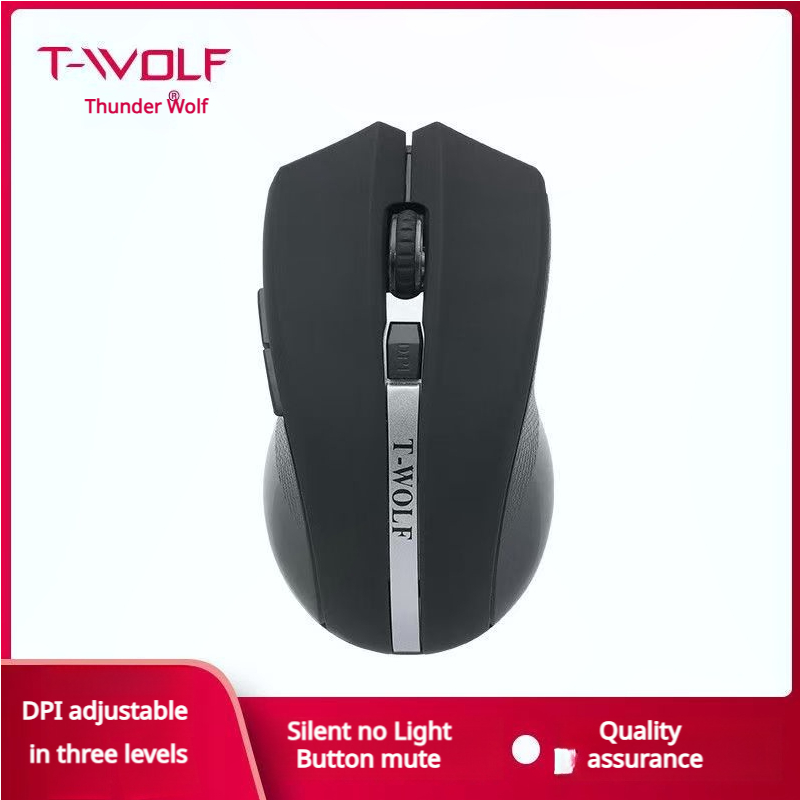 T-wolf Thunder WOLF Q5 Wireless Mouse Laptop Battery Game Office Power ...