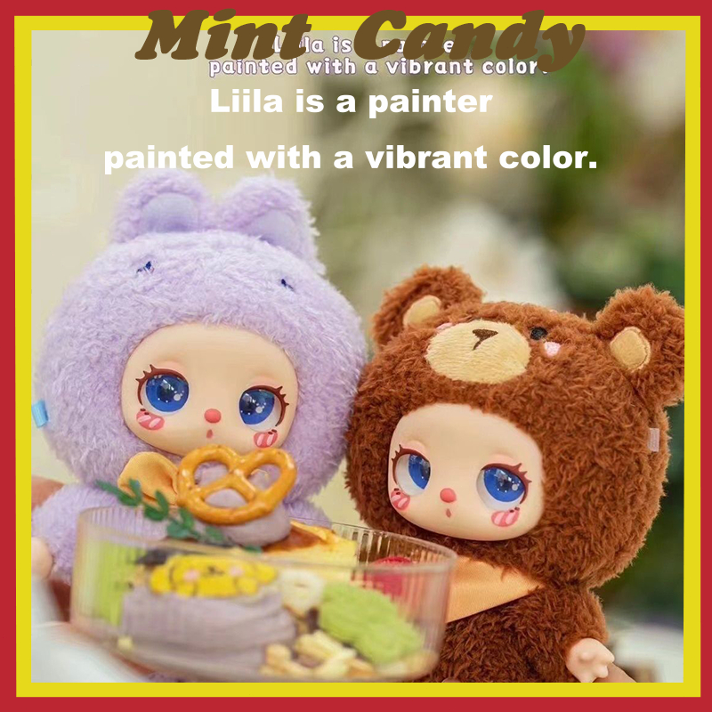 Lila Lucky Cat | Liila Zoo Blind Box 100% Original Cute Random Box ...