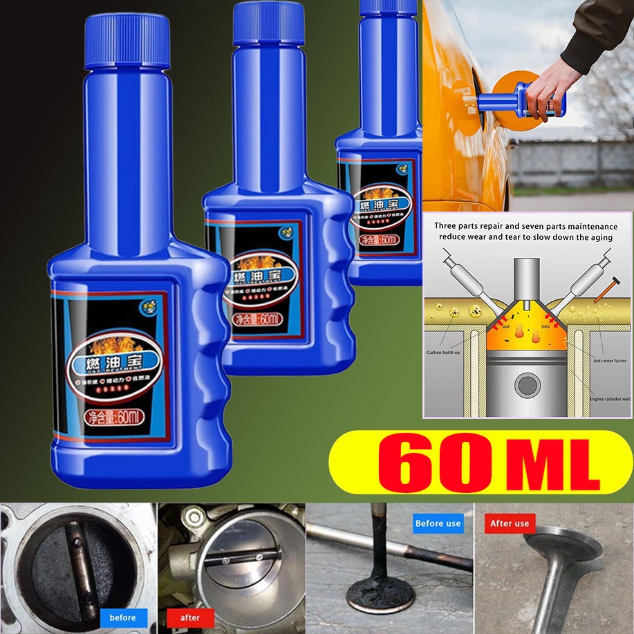 60ML Fuels Injections Cleaner Fuels Tank Cleaner Additive For Car Fuels ...