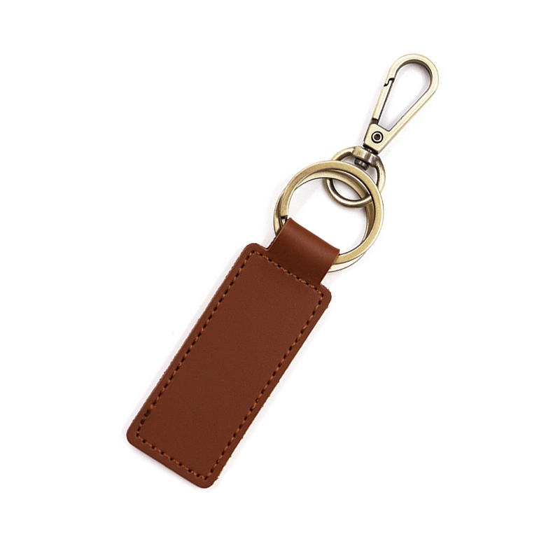 【Laser Engraving】PU Leather Keychain Personalized Keychain Gift Car ...