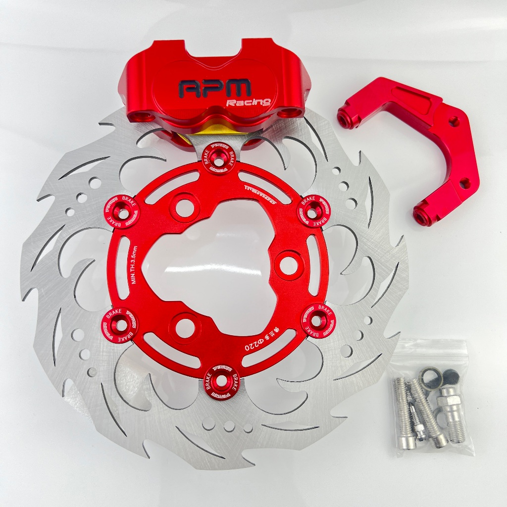 Motorcycle RPM Brake 82mm Caliper 3 Hole 70mm Rotor Disc Rotor Set 82mm ...