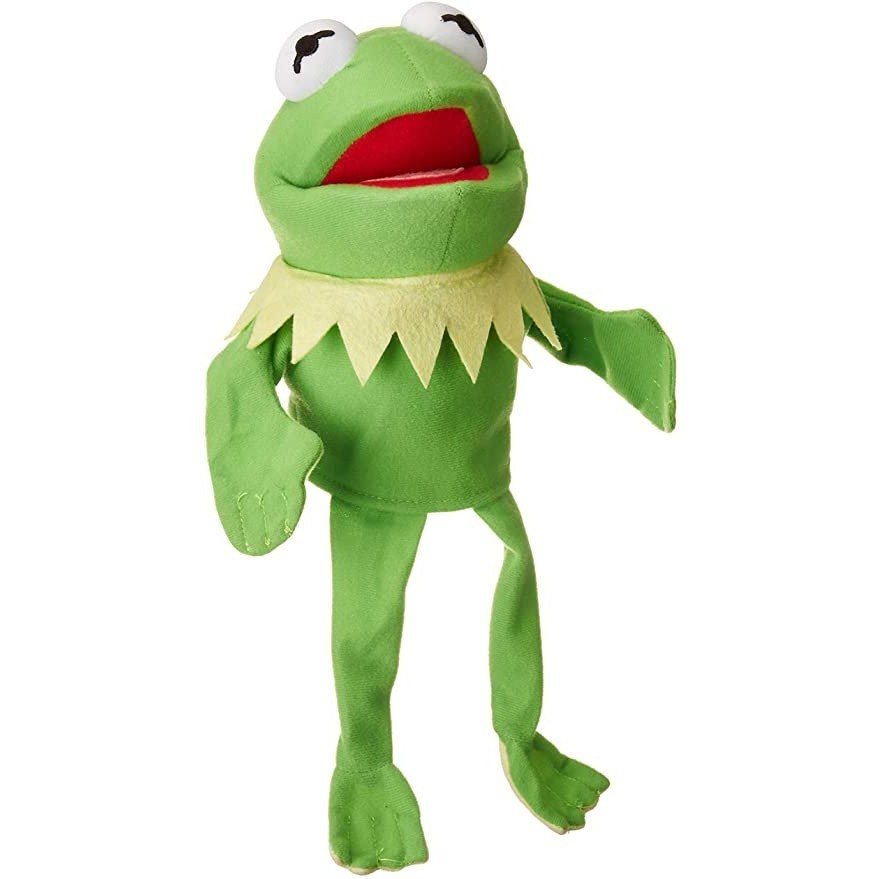 New Cute Anime The Muppets Kermit Frog Hand Puppets Plush For Girls ...