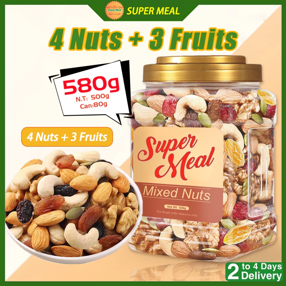 Mixed Nuts and Fruits Healthy Snack Trail Mix Nuts and Dried Fruits ...