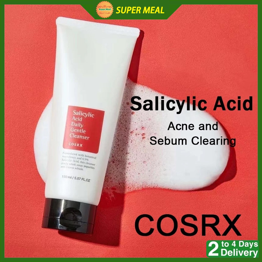 COSRX salicylic acid Cleanser facial foaming facial wash moisturizing ...