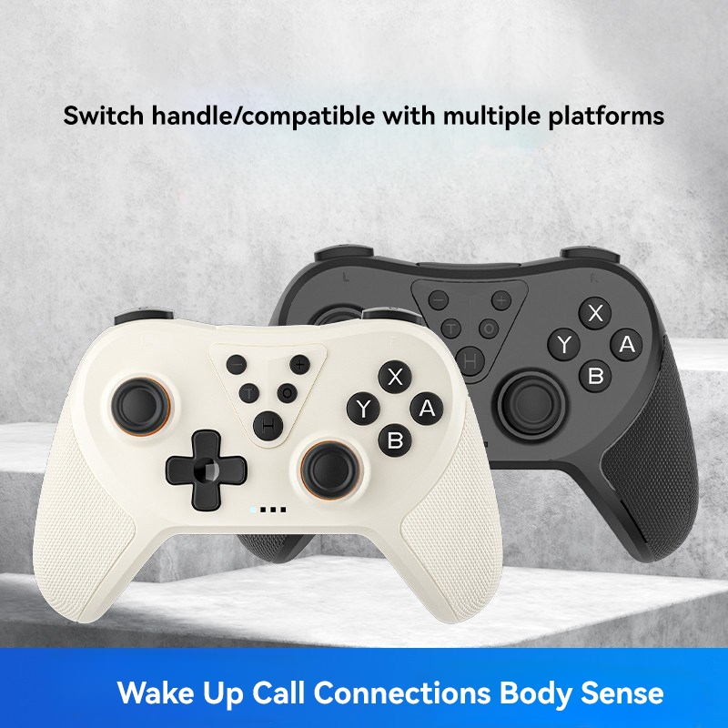 Wireless Bluetooth game controller lite oled motion-sensing wake-up controller compatible for ...