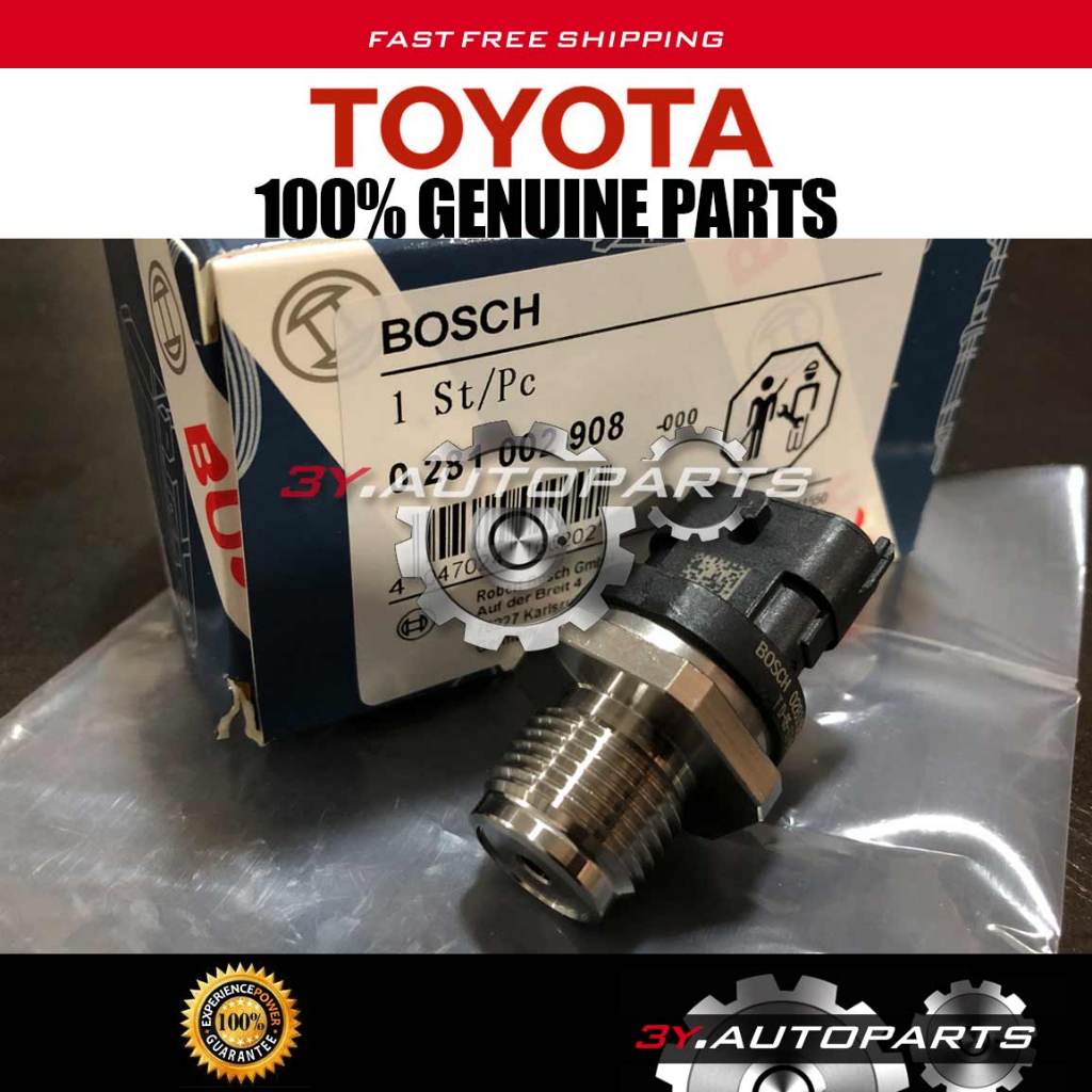 Genuines 100% Fuel Rail Pressure Sensor 0281002908 BOSCHS for KIA ...