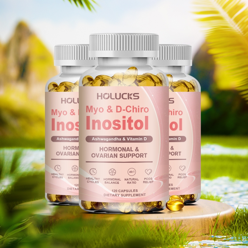 Myo Inositol & D Chiro Inositol Capsules with Folate Supports Ovarian ...