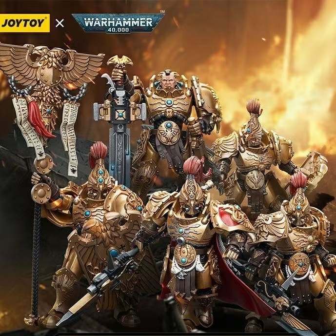 Joytoy Dark Source Warhammer Imperial Guard Shield Guardian Long War ...