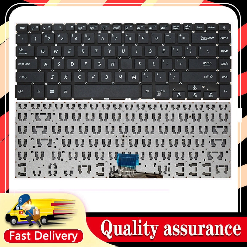 New Laptop Keyboard For Asus VivoBook S15 S510U S5100U UX550V V580Q ...