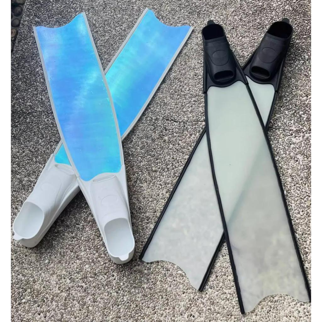 Free Diving Chameleon Long fins Glass Fiber fins Deep Diving Scuba ...