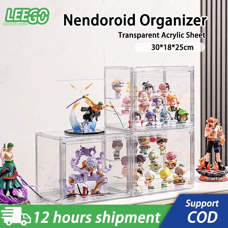 leego 1/100 Gundam Display Case Acrylic Display Box Dustproof Box Hand ...