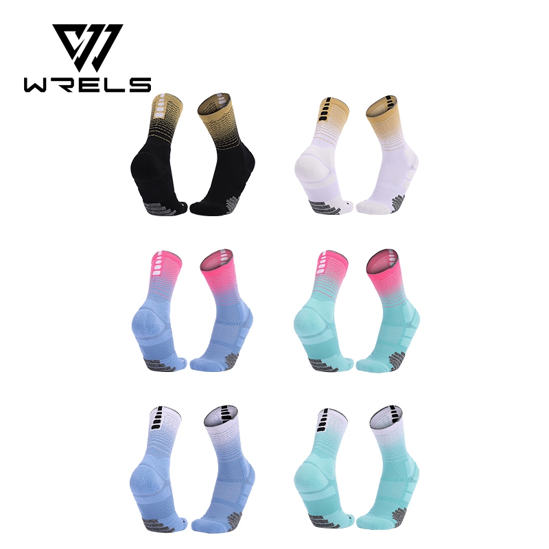 Running Socks Thick Towel Bottom Anti-slip Design High Socks Outdoor ...