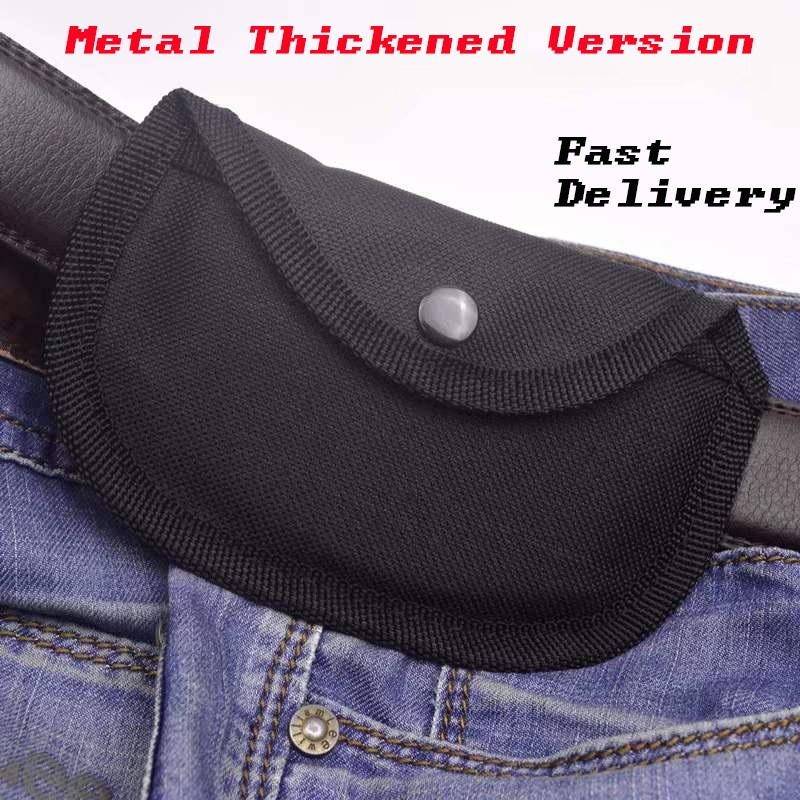 （COD）Camping Pocket Tool Sports Essential 4 Finger Pouch Black Finger ...