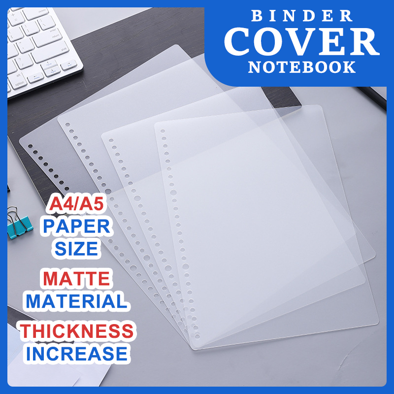 A5 A4 DIY Binder Refillable Notebook Covers Sheets Binding Cover ...
