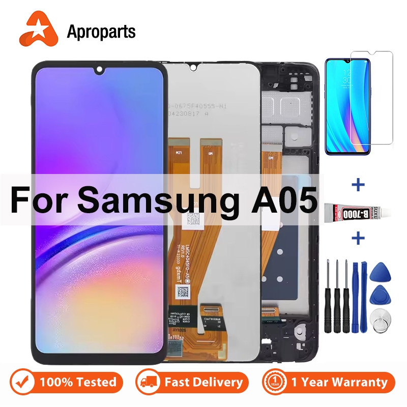 6.7 Original LCD For Samsung Galaxy A05 A055 A055F/DS A055M Display Touch Screen Digitizer ...