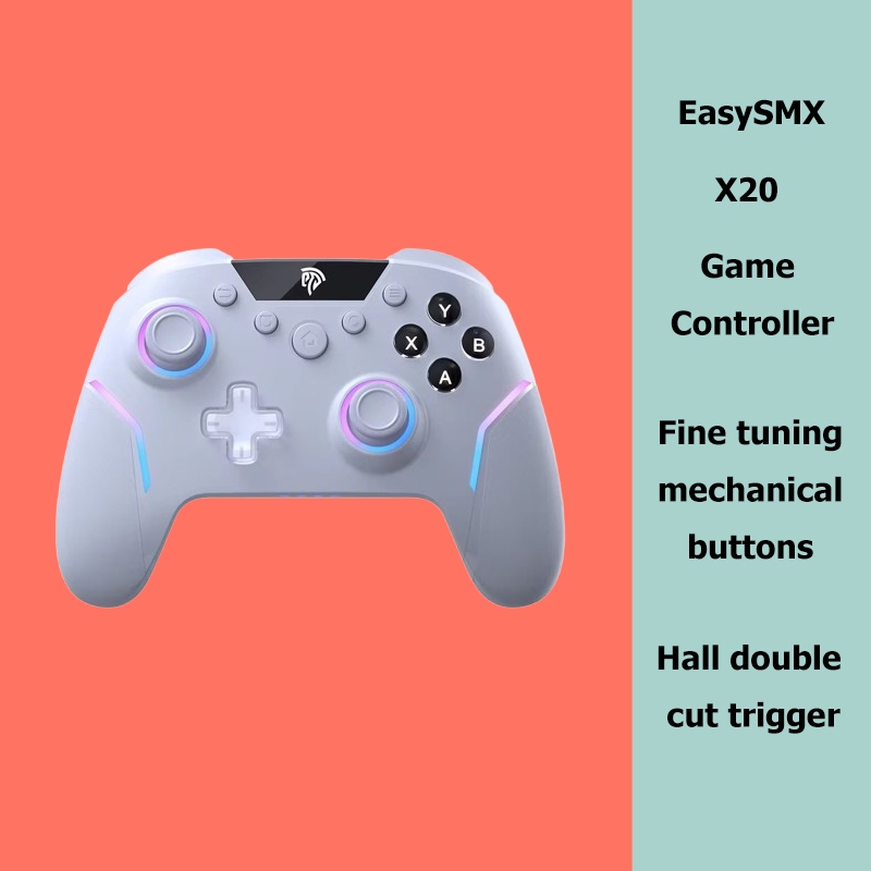EasySMX X20 Wireless Gamepad Enhanced Controller Compatible with PC/NS ...