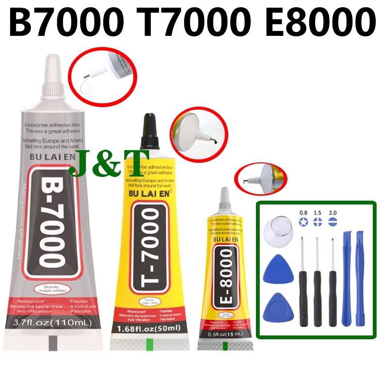 T7000 Adhesive Glue for Phone Repair B7000 E8000 Liquid Glue Multi-purpose Super Glue With ...