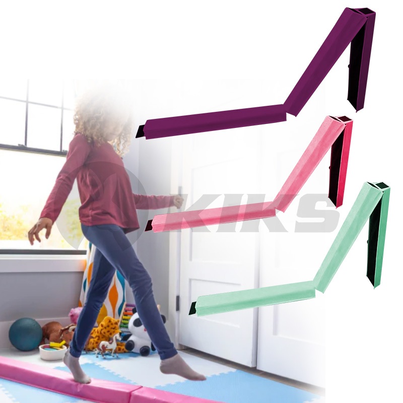 Slip proof Balance Beam Suede like Surface 3 folding beam on floor for ...