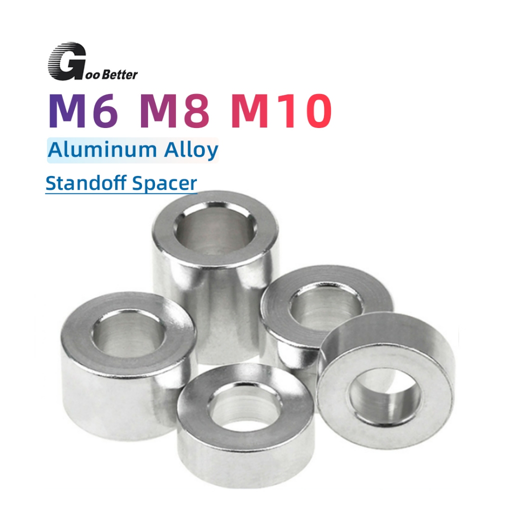 M6 M8 Aluminium Standoff Spacers Outer Diameter 2mm~30mm Round Spacer ...