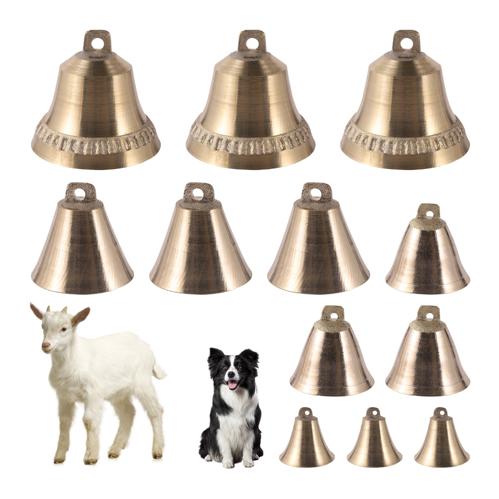 Sheep Brass Bell Livestock Cow Horse Dog Grazing Bells Prevent The Loss ...