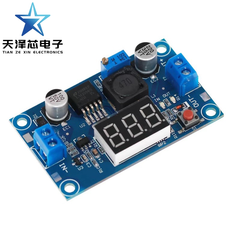 LM2596 DC-DC Step Down LM2596HVS Buck Converter Adjustable Buck Regulator Module Lm2596S Step ...