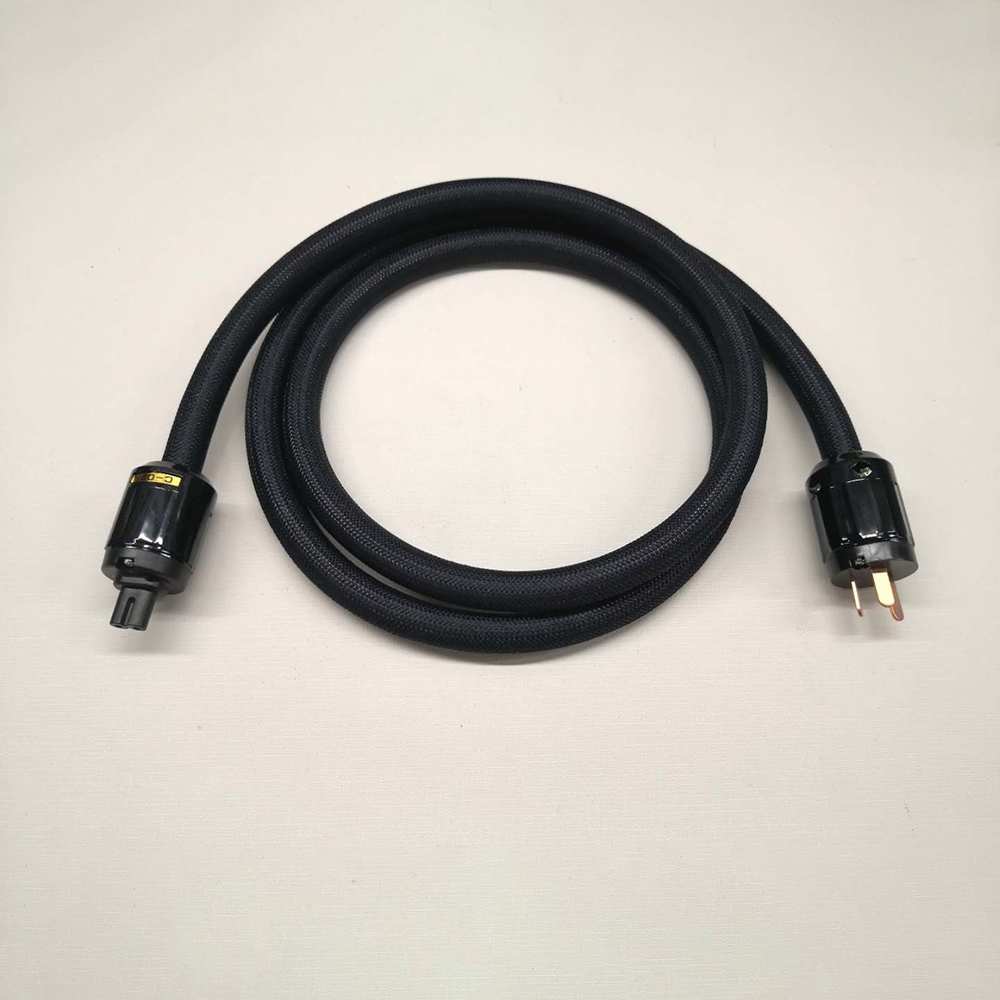 HI-End Pure Copper US AU UK Power Cord Cable Audiophile Power Cord ...