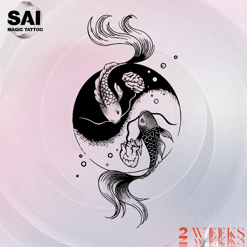 SAI MAGIC TATTOO Tattoo sticker 18CM×11CM 278 | Shopee Philippines