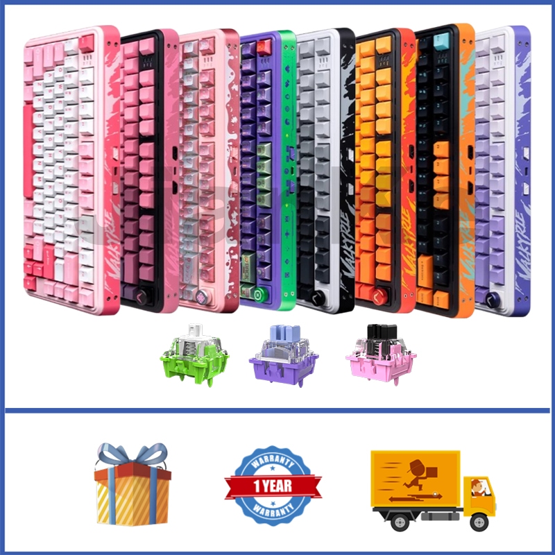 VALKYRIE VK MAG 75 Wired Magnetic Mechanical Keyboard 75% Hot swappable ...