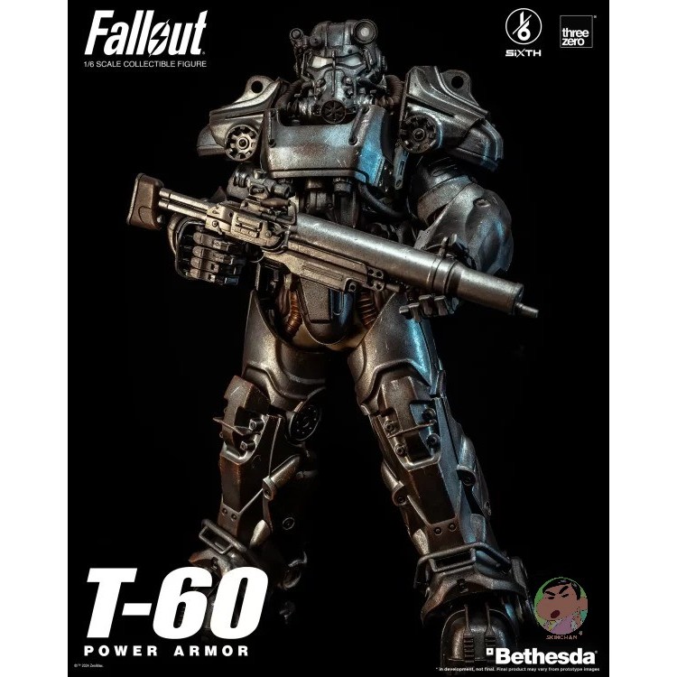 Threezero Fallout 1 6 T 60 Power Armor Action Figure Shopee Philippines
