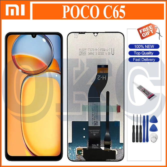 Original For Xiaomi MI Poco C65 C61 C40 LCD With Frame Display Touch ...