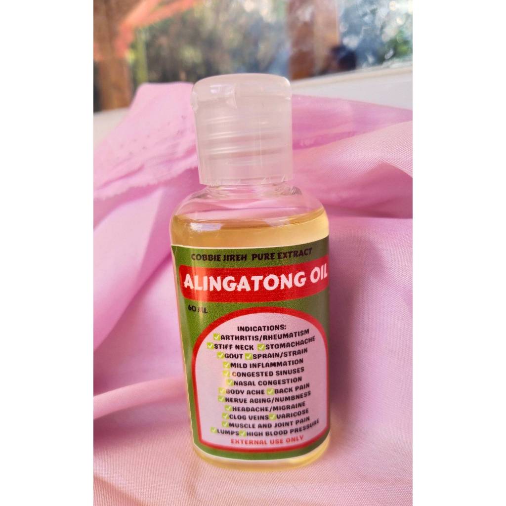 Alingatong Miracle Herbal Oil with Bitoon Extract for Muscle and Joint ...