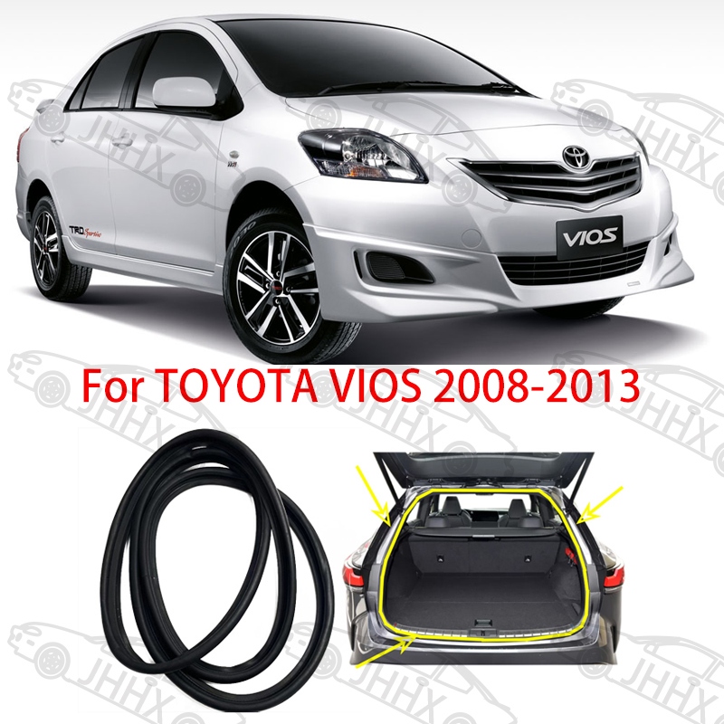 Car rear door weatherstrip for Toyota VIOS 2008 2009 2010 2011 2012 ...