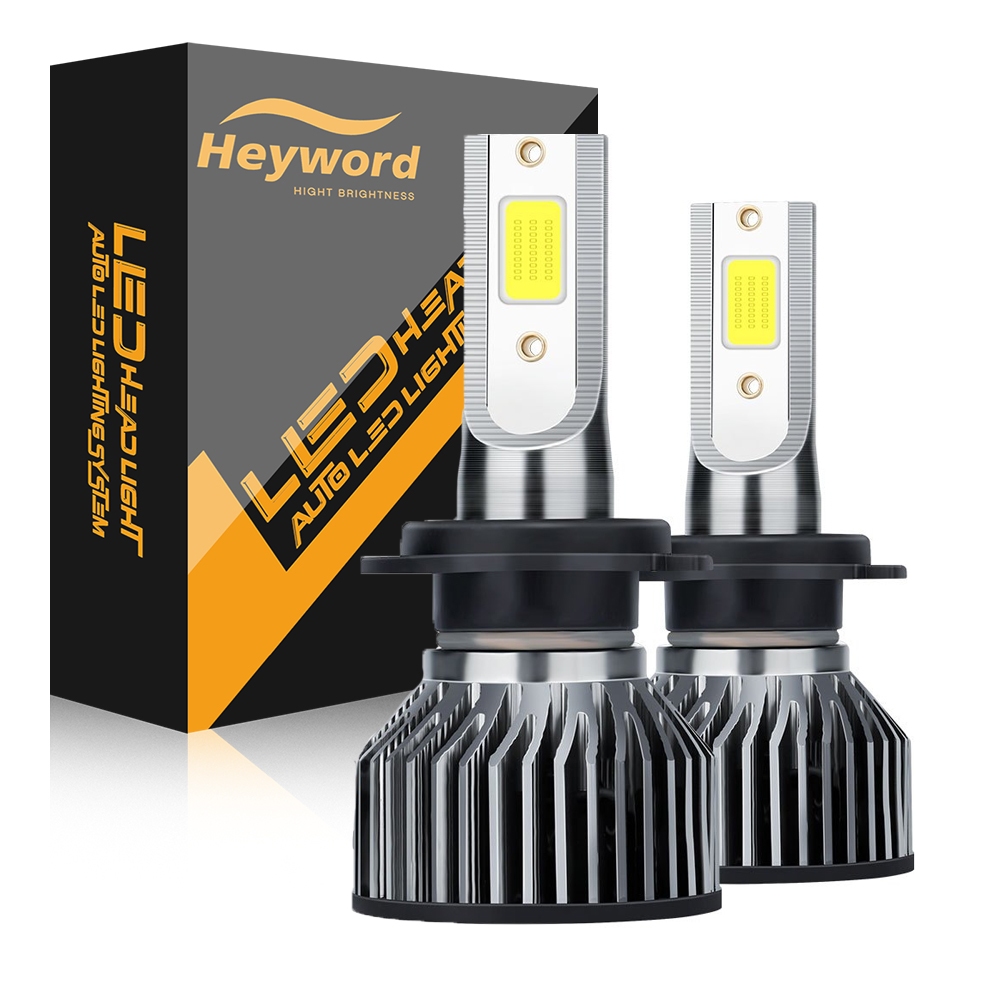 Highlight Concentrating LED Car Light F2 COB H4 9004 9007 Headlights ...