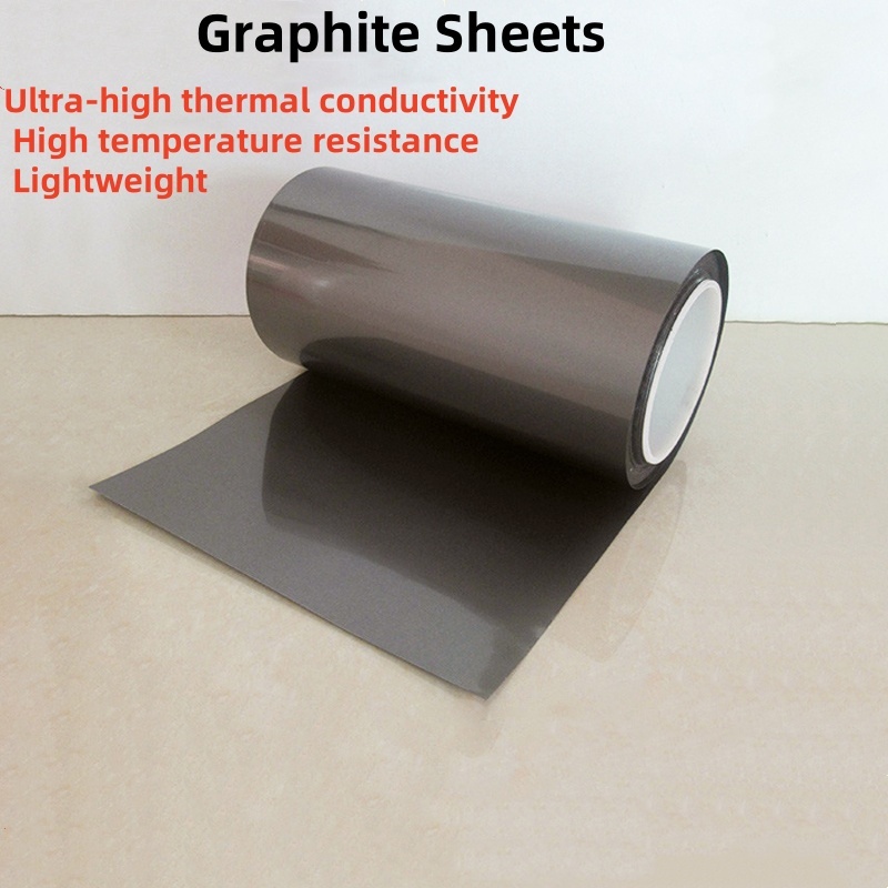 Graphene 100 * 100/200 * 0.05mm mobile phone heat dissipation film ...