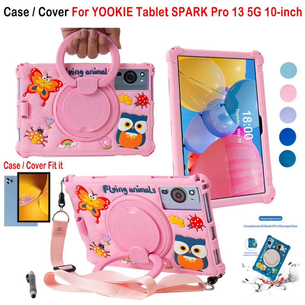 For YOOKIE Tablet SPARK Pro 13 5G 10-inch High Quality Soft Silicone ...