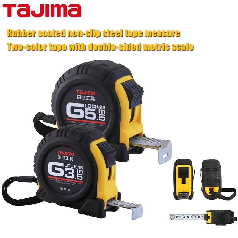 TaJIma Stainless Steel Tape Measure Waterproof Leather Ruler Measuring ...