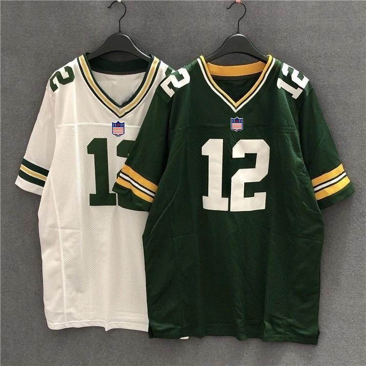 Nfl rugby jersey American football street plus size hip-hop half ...