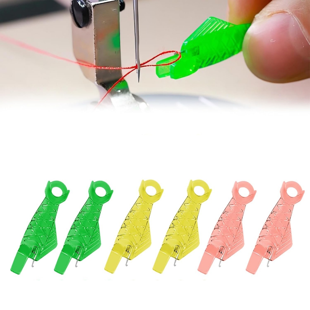 3Pcs/5Pcs Fish Type Auto Needle Threader Wire Loop DIY Simple Threader ...