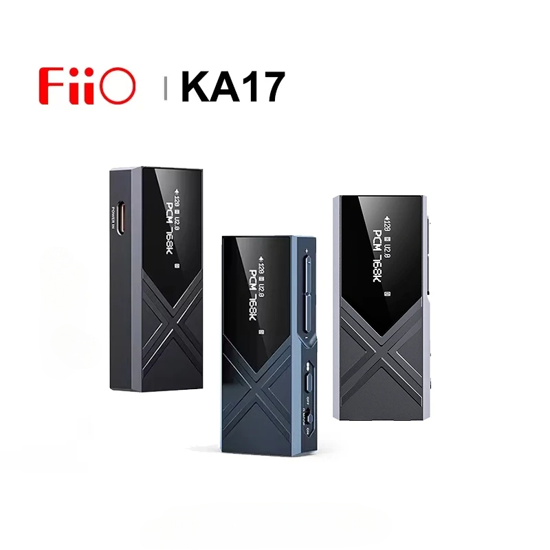 FiiO KA17 Portable USB DAC Audio HiFi Decoder Dual ES9069Q PCM768 ...
