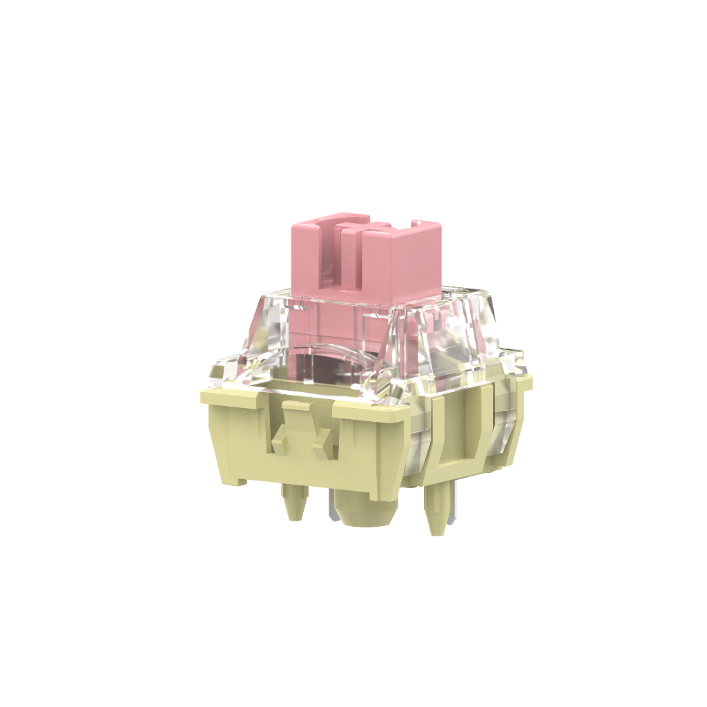 TTC Mechanical Keyswitch Gold Pink V3 5 Pins Pre-lubed Keyboard ...