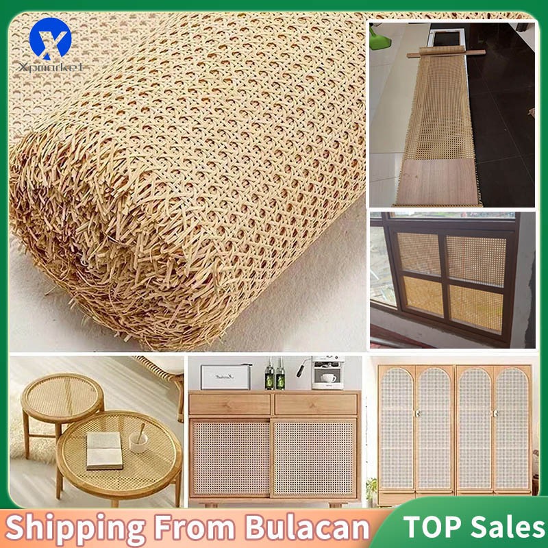 Xpmarket Synthetic Rattan-Net Rattan Roll Sheet Webbing Caning Material ...