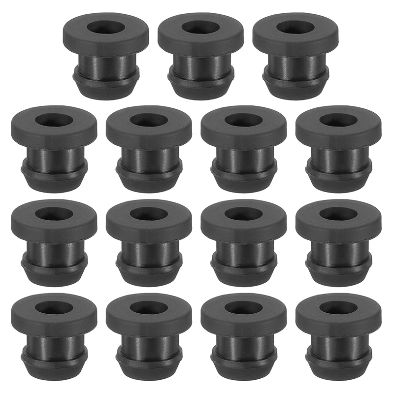 10Pcs 8mm Top Hat Grommet for Wiring Eyelet Ring Gasket Automotive ...