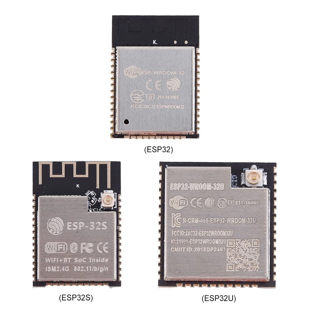 Esp Wroom 32 Esp32 Esp32s Esp32u Module 150 Mbps Wireless Module Hall Sensor Bluetooth