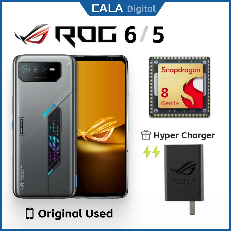 Good Condition Used ROG 6/6D/5 Gaming Snapdragon 8Gen1+/Dimensity 9000+/ 6.59" 2340x1080Hz Used ...